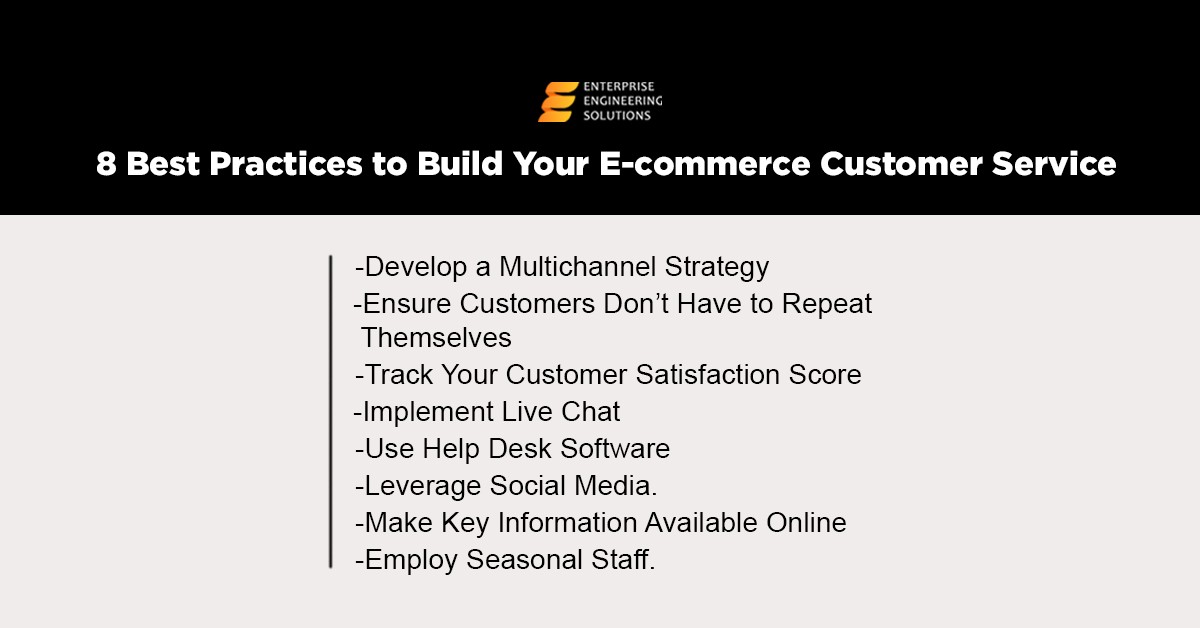 8 Best Practices to Build Your E-commerce Customer Service - EES ...