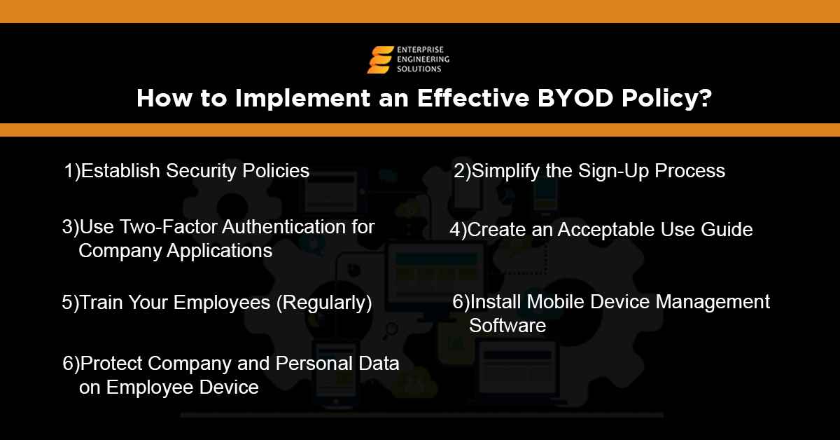 How to Implement an Effective BYOD Policy? - EES Corporation